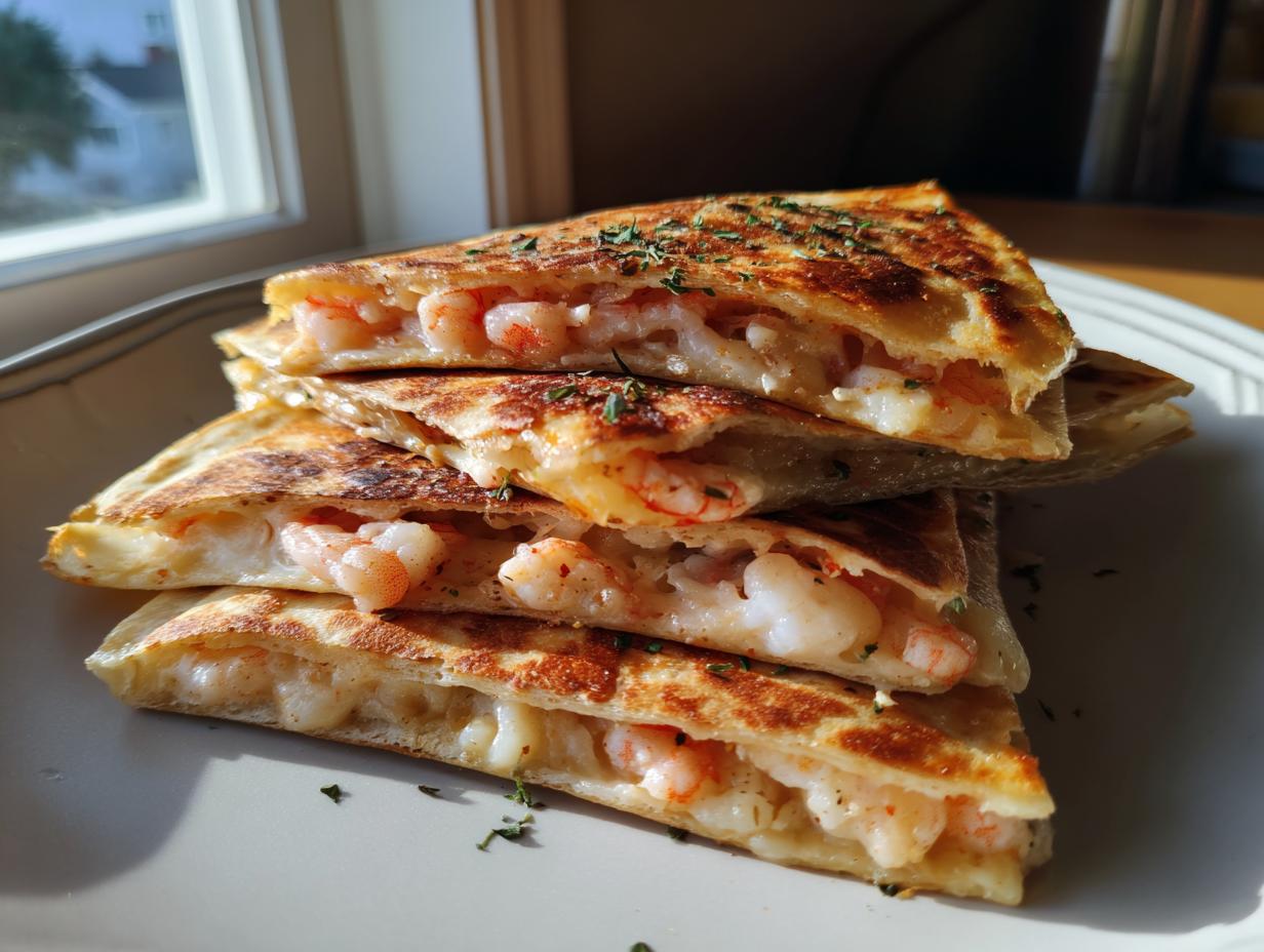 Amazing 24-Min Shrimp Quesadilla Secret